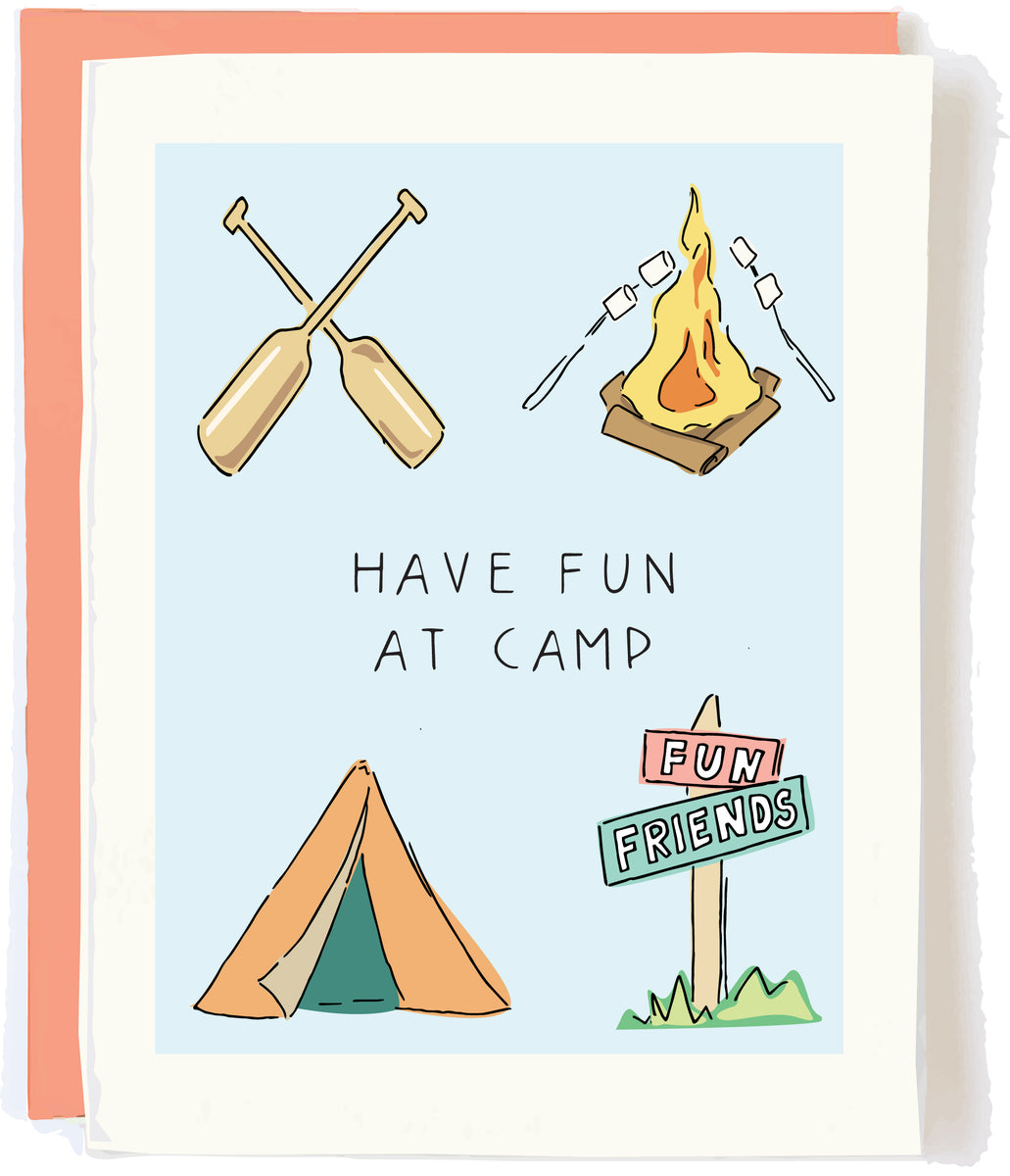 Summer Camp Card – pop + paper