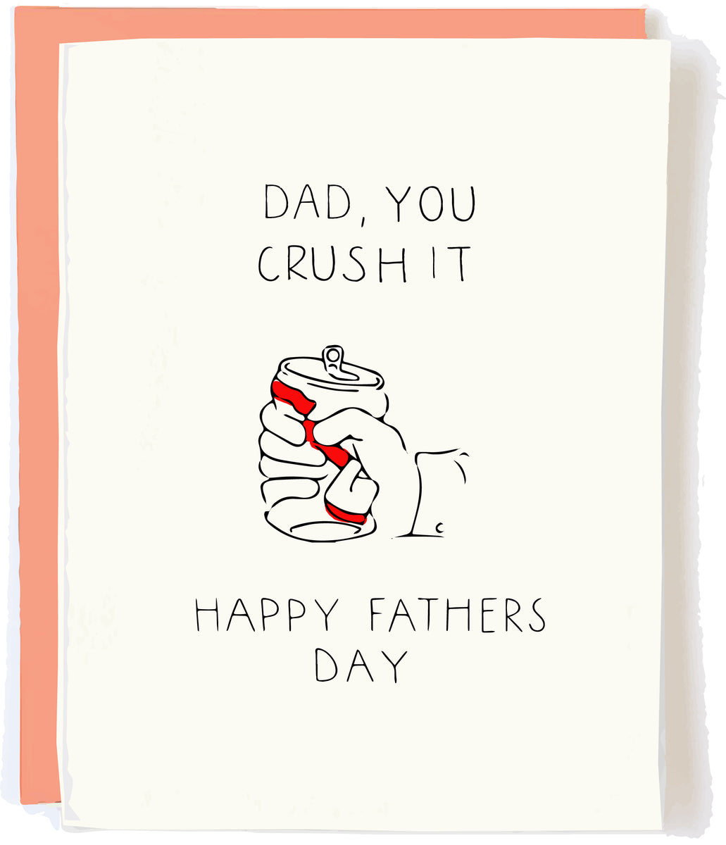 Crush It Father's Day Card – pop + paper